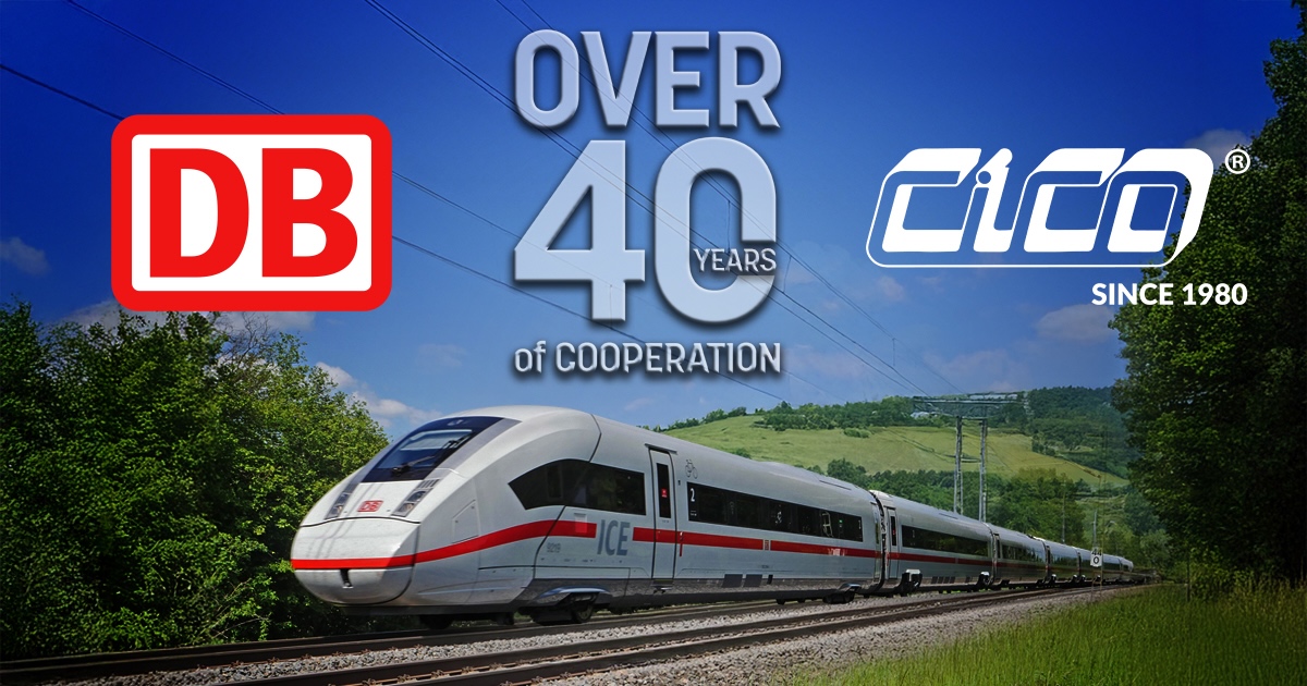 Over 40 years of cooperation with DB | CICO®