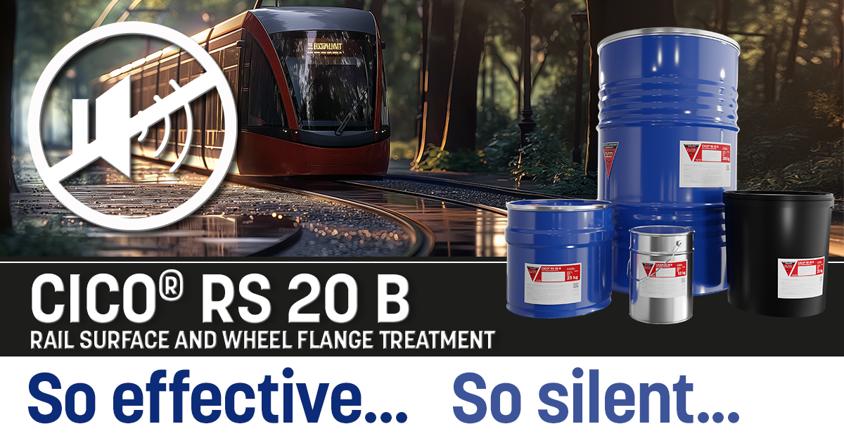 CICO® RS 20 B - rail surface and wheel flange treatment | CICO®